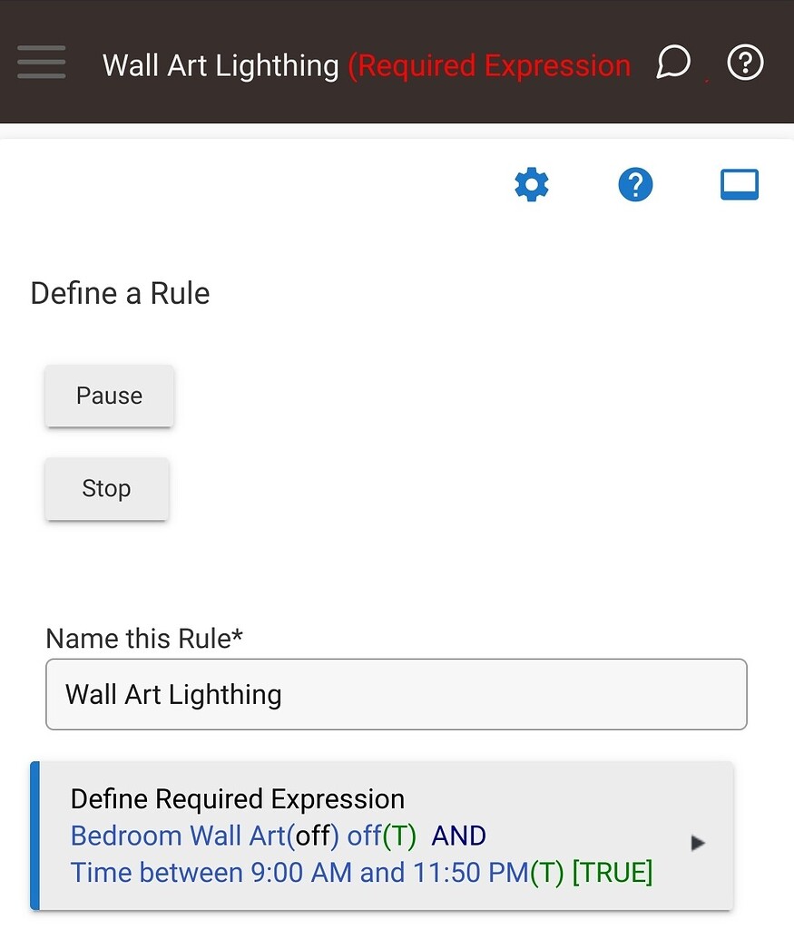 Rule Machine Required Conditions Returns False Negative Rule