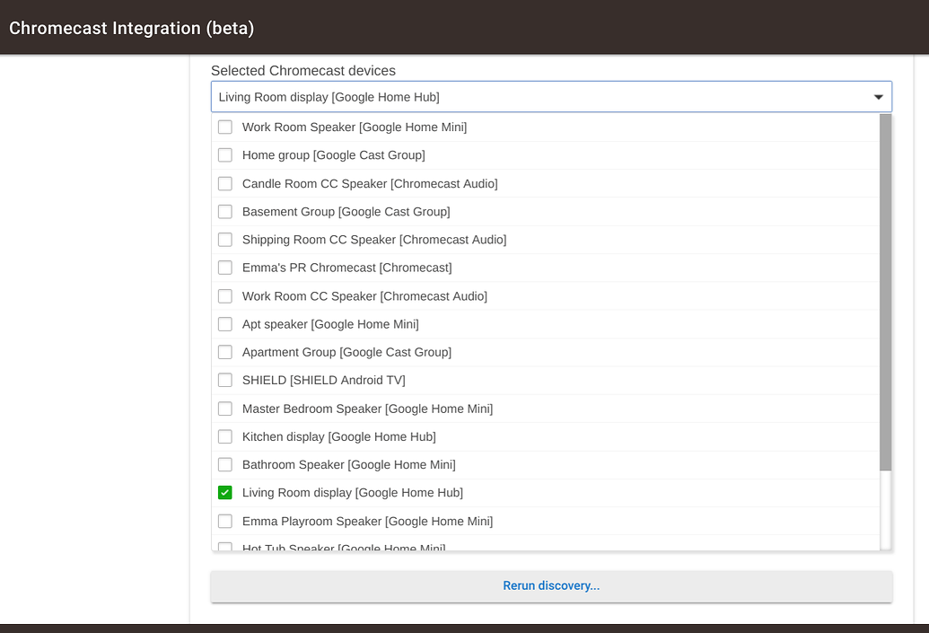 Chromecast? - Integrations - Hubitat