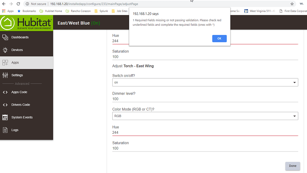 RGB Color Range Bug in 'Adjust Scene Settings'? - 🛎️ Get Help - Hubitat