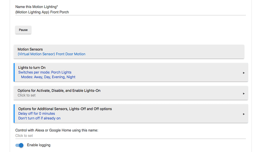 [Solved] Motion Lighting App - "Don't turn off if already on" - 💡 Lighting - Hubitat