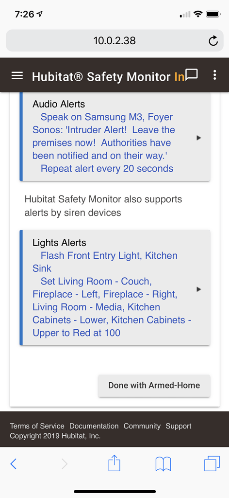 HSM help - 🛎️ Get Help - Hubitat