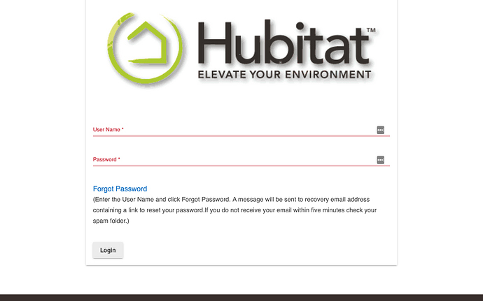 Protected-web-interface - 🎬 Get Started - Hubitat