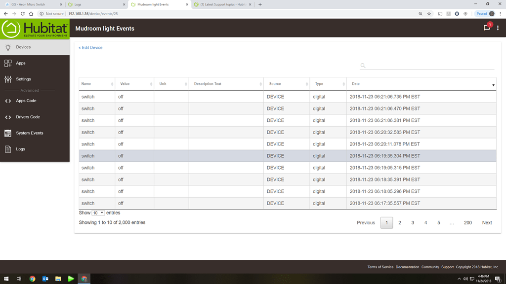 Aeon Micro Switch issue - 🛎️ Get Help - Hubitat