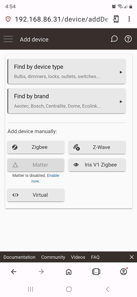 Smartstart not available - 🛎️ Get Help - Hubitat
