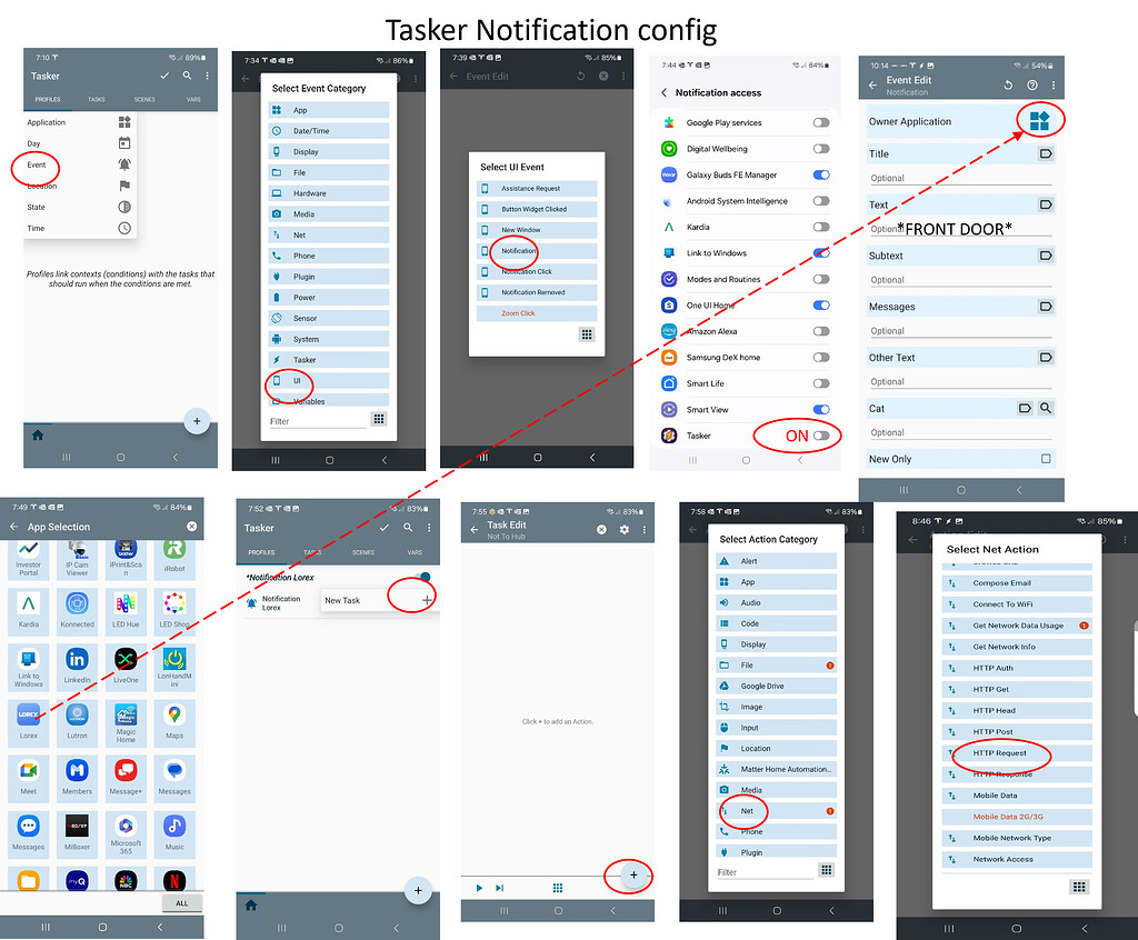 [Solved] Lorex camera 3rd Party Notification on Android using Tasker - 💬 Lounge - Hubitat
