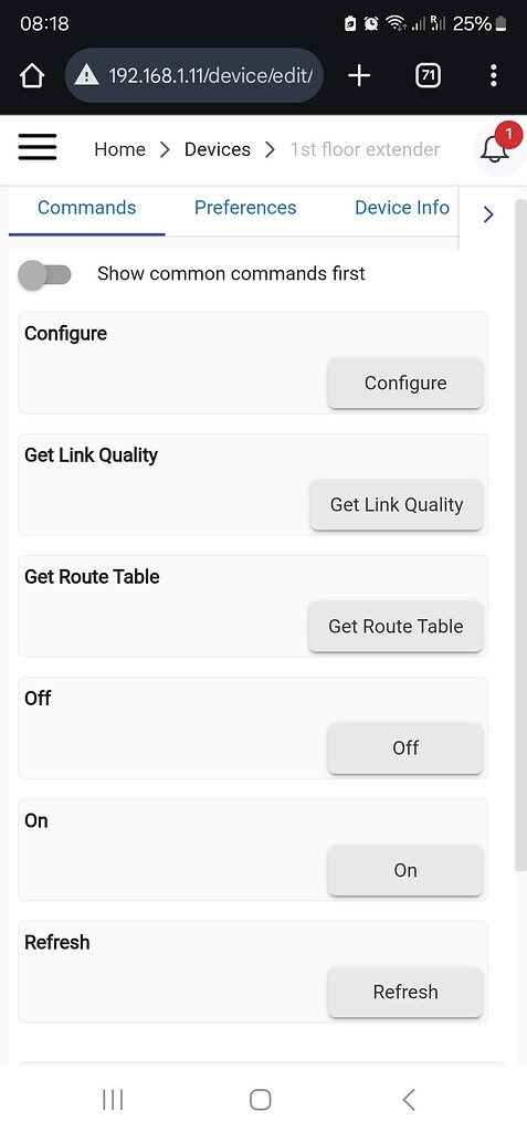Feedback, UI density - 📢 Feedback - Hubitat