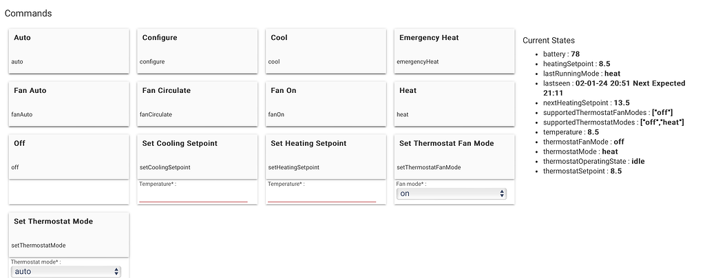 Unable to control parameter of device - 📐 Rule Machine® - Hubitat