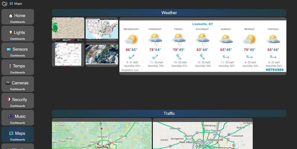 Free Meteored Weather Widget = Cool Dashboard Tile - 💬 Lounge - Hubitat