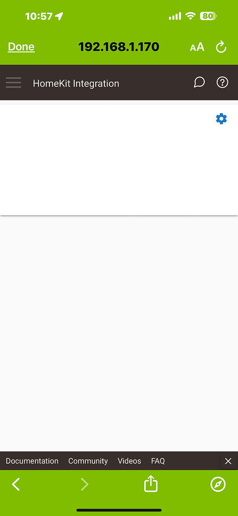 HomeKit app not working - Apps - Hubitat