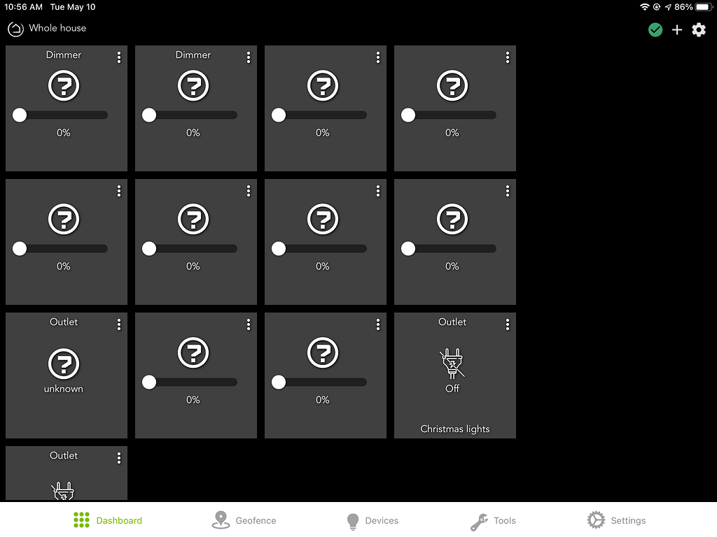 Tiles not working - Hubitat Dashboard - Hubitat