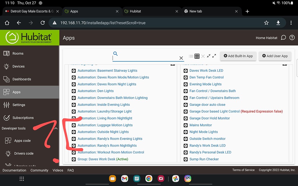 Room Lighting App ghost logs, phantom event triggers, - Room Lighting - Hubitat