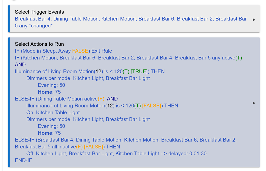 Help with RM Rule delay off - 📐 Rule Machine® - Hubitat