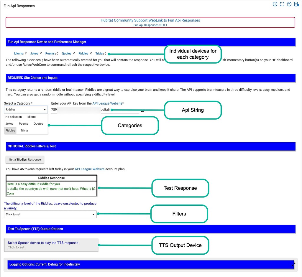 [Release] Fun Api Response App (Idioms, Jokes, Trivia, Poems, Quotes ...