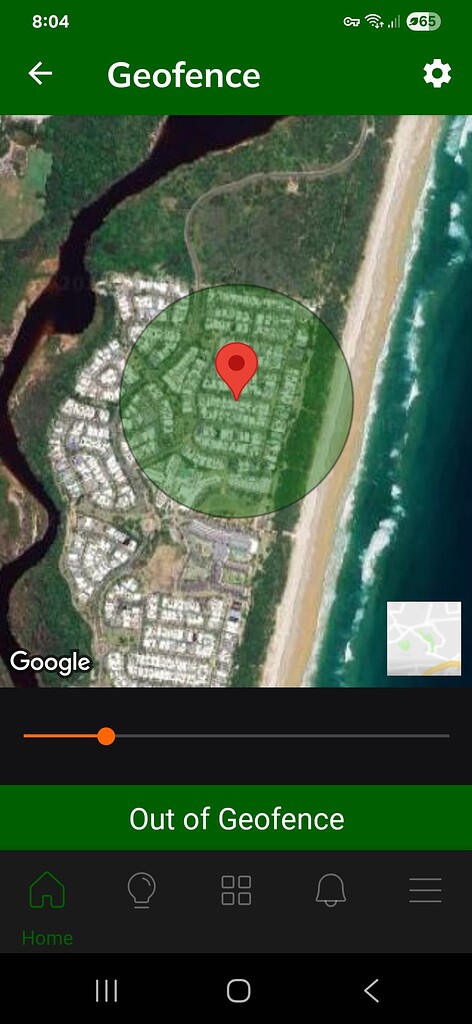 Geofence problem on Android app Build 328 - β Android (beta) - Hubitat