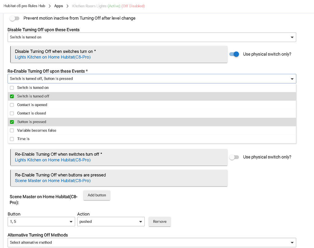 Room lighting feature request - Apps - Hubitat