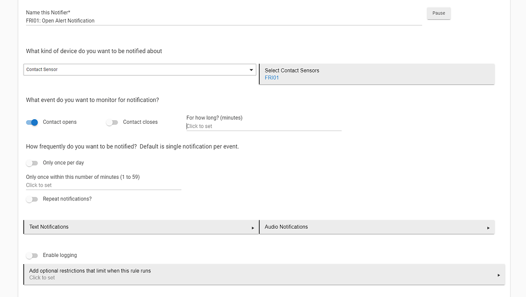 Request for Enhancement - Notifications - Hub Variables - Feature Requests - Hubitat
