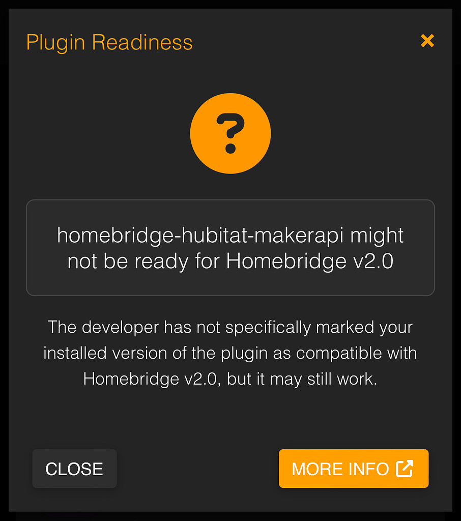 Homebridge v2.0 and Dan.Ts makerapi - 🚧 Developers - Hubitat