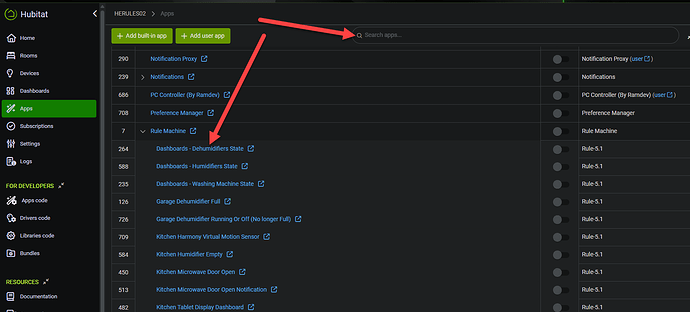 Rules have disappeared - Apps - Hubitat