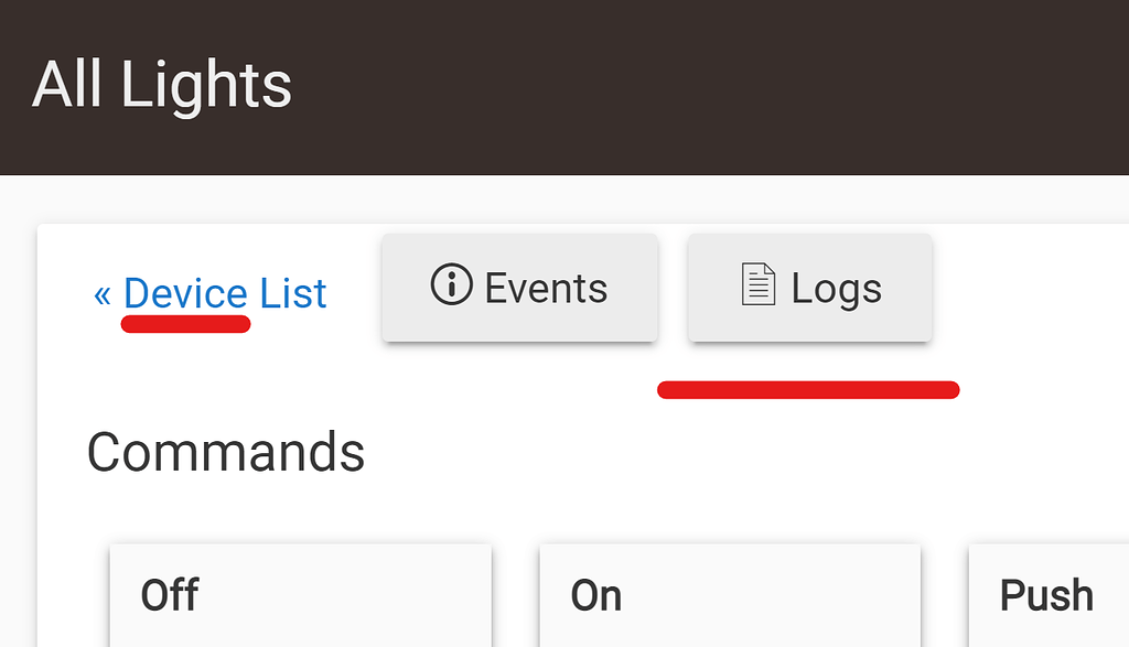 [feature Request] Link To Logs For Apps Not Just Devices Feature Requests Hubitat