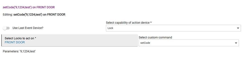 Help with Rule Machine to set Lock Code - 🛎️ Get Help - Hubitat