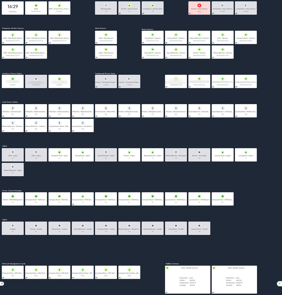 Feature Request To Add Text Labels - Easy Dashboard 🆕 - Hubitat