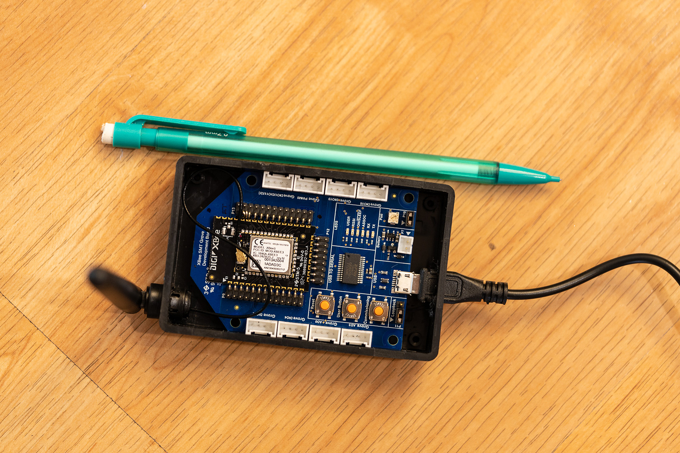 Made a set of Xbee3 repeaters in cases - Here's a cool thing I did ...