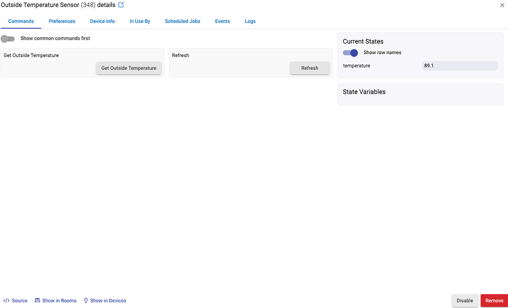 NWS Outside Temperature Driver - Custom Drivers - Hubitat