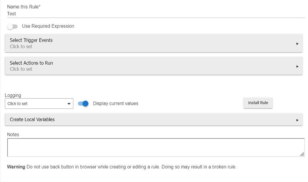 C7 v2.3 How to create a global variable? - 📐 Rule Machine® - Hubitat