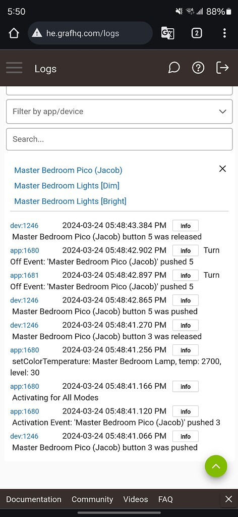 Rl Bulb Wont Turn Off Apps Hubitat