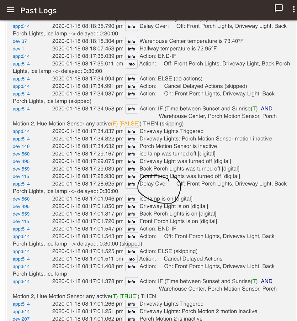 Another, cancel on truth delay request for help - 📐 Rule Machine® - Hubitat