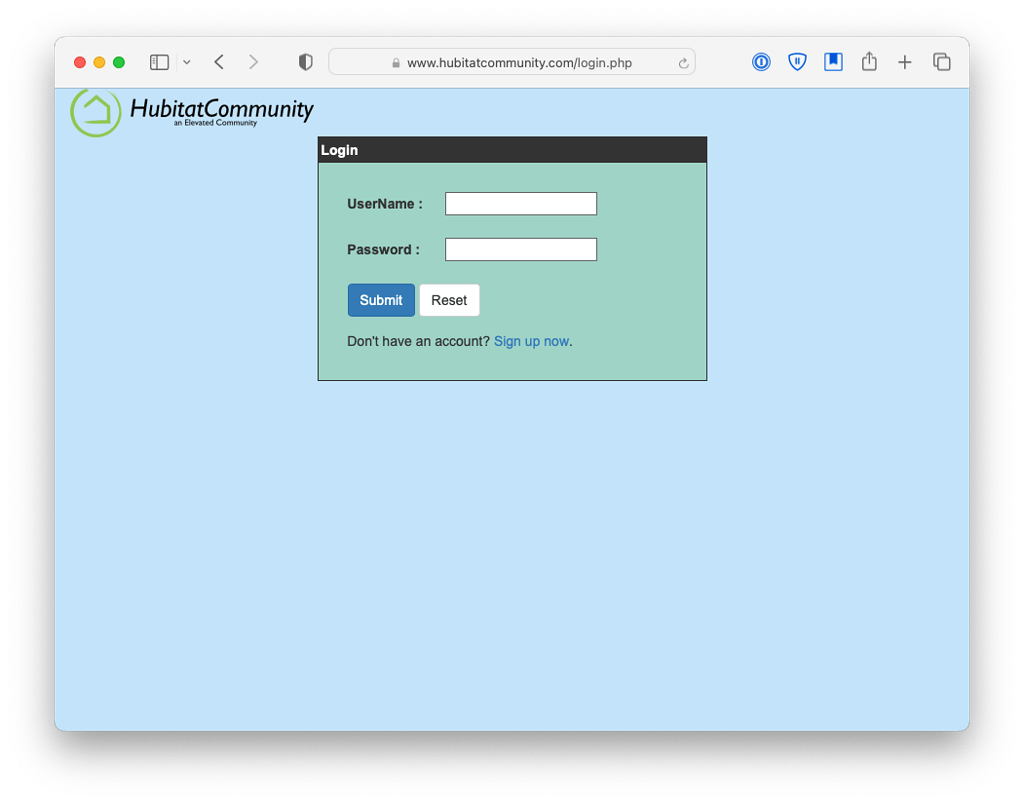 What is this other Habitat Community Website? - 💬 Lounge - Hubitat
