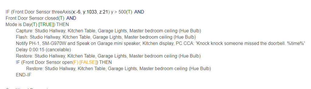 Help refining rule - Rules Examples - Hubitat