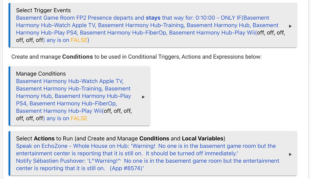 [2.3.9.197] RM conditional trigger triggers when it shouldn’t - 📐 Rule Machine® - Hubitat