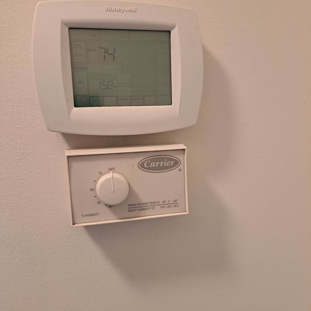 Carrier Humidity Controller - Devices - Hubitat