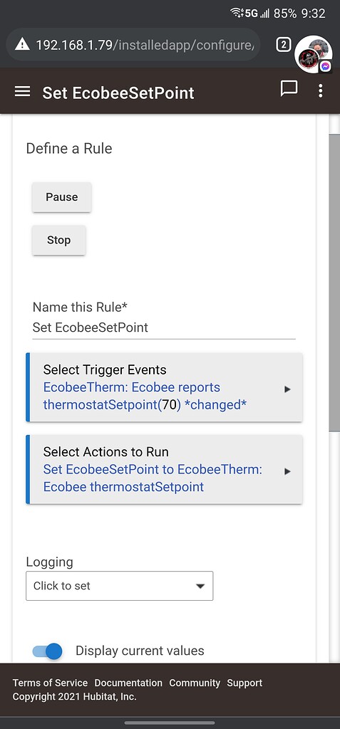 Variables not updating properly - 📐 Rule Machine® - Hubitat