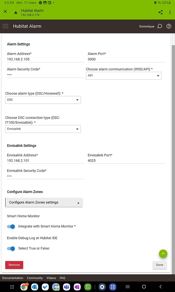 Dsc alarm integration with envisalink evl4 - 🛎️ Get Help - Hubitat