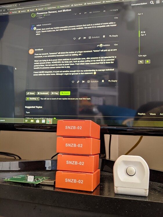 Presence Sensor, not Motion - 🛎️ Get Help - Hubitat