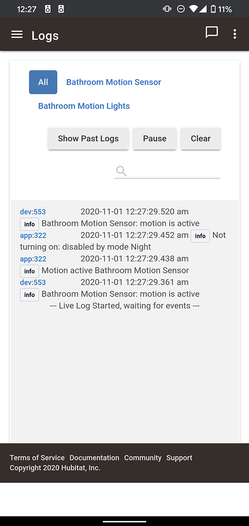 [Solved] Motion Lighting App, Conditional Actions not firing - 🛎️ Get Help - Hubitat