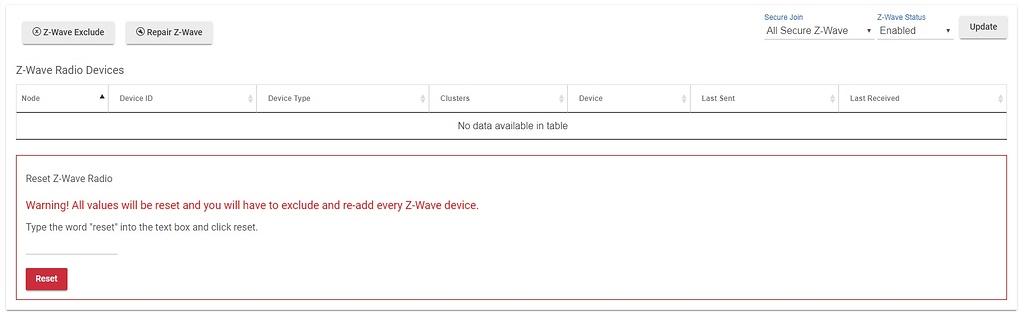 All Z-Wave Devices Missing From Z-Wave Details & Not Responding - Devices - Hubitat