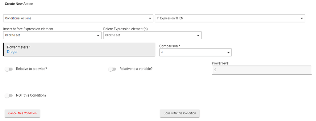 Power meter = and stays that way - All things Rule Machine - Hubitat
