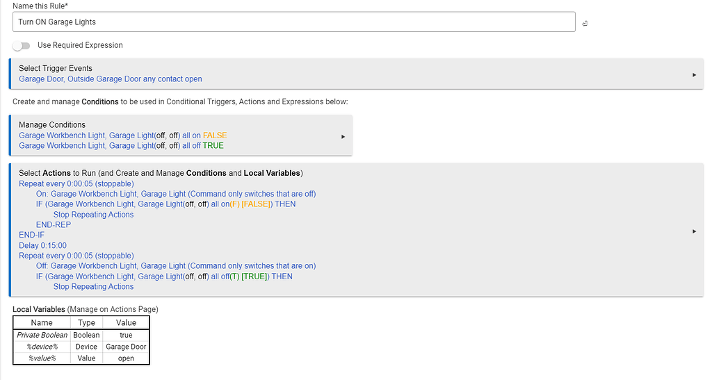 Devices not always turn on (or off) when commanded in rules - 📐 Rule Machine® - Hubitat