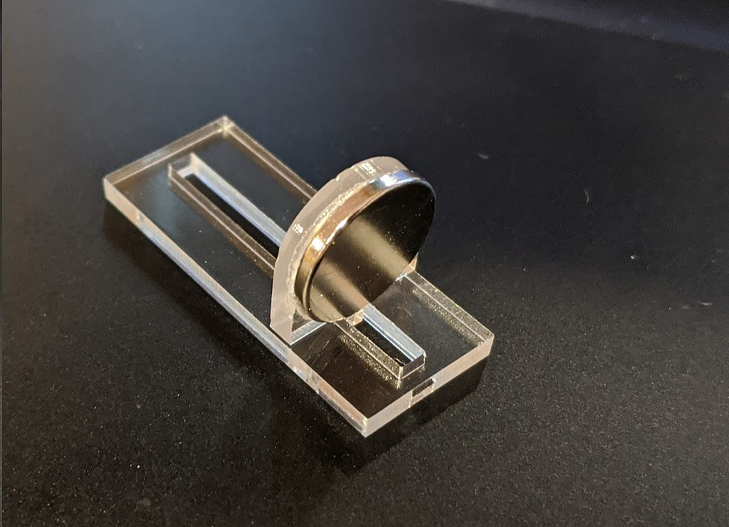 Made a magnet holder for contact sensors but I don't love it ...