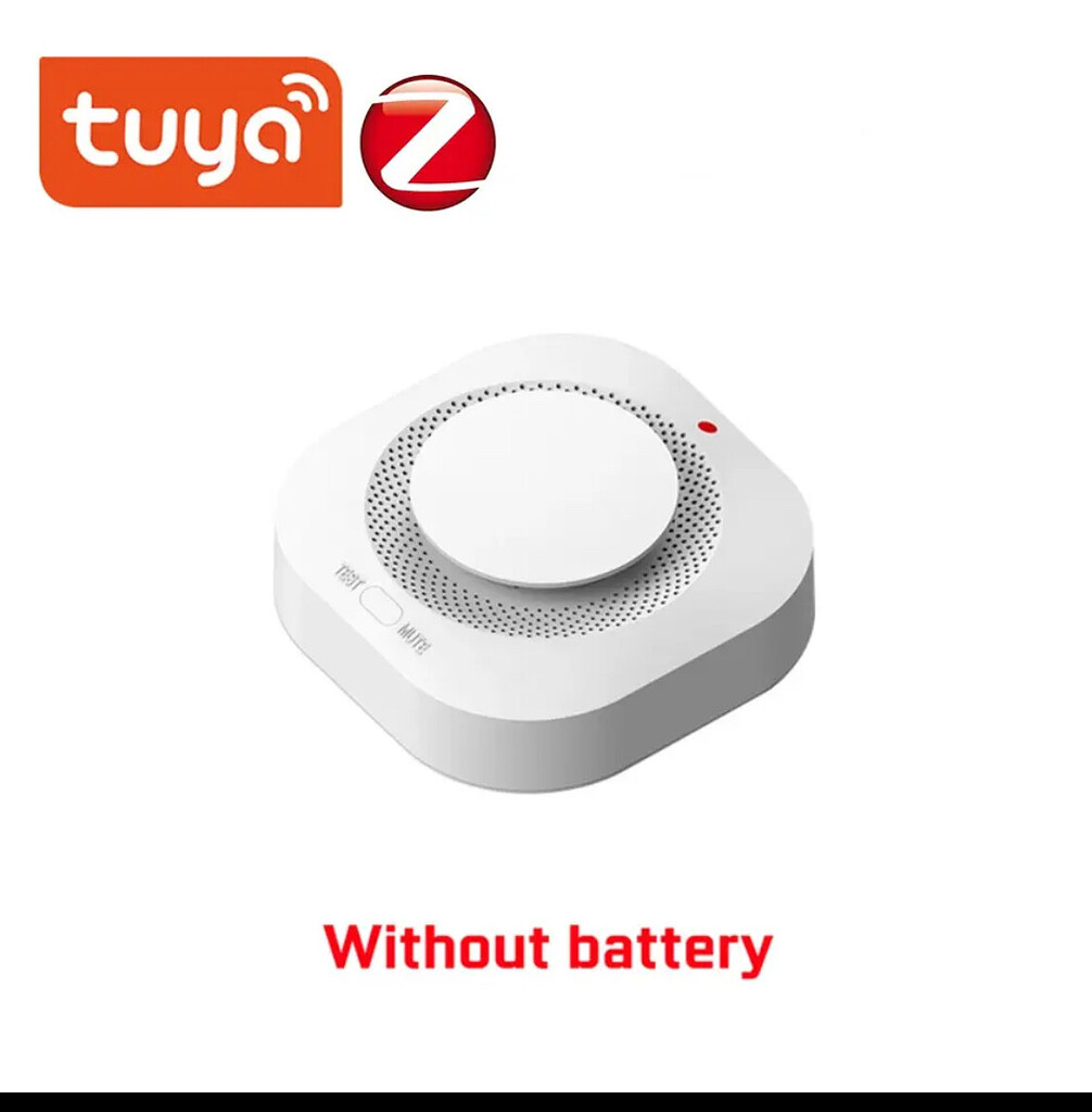 ZigBee Tuya Smoke Alarm - Devices - Hubitat