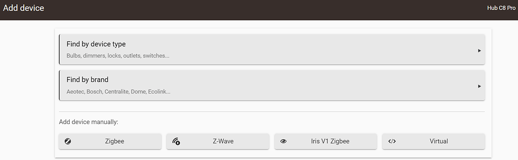 [2.3.9.153] Add "Matter" device setting missing [C8 Pro] - 🛎️ Get Help - Hubitat