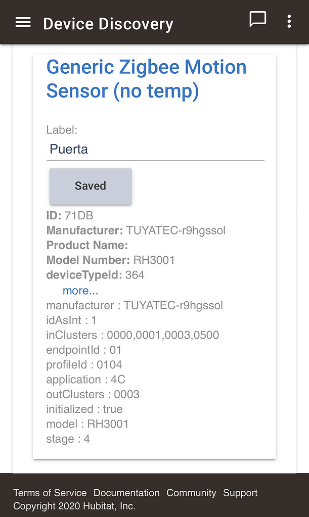 Tuya zigbee contact sensor not reporting - Devices - Hubitat