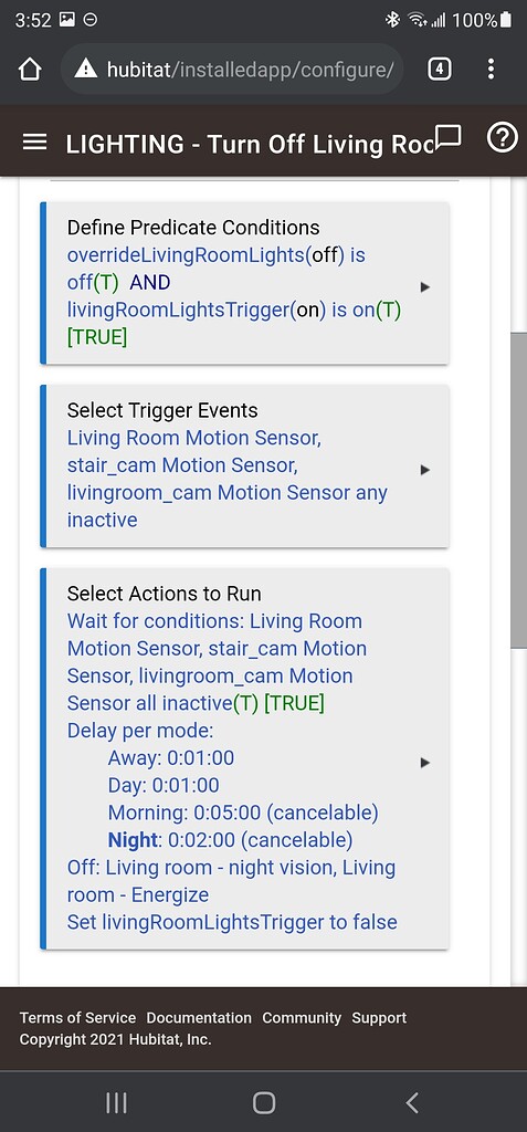 RM 5 throwing errorgroovy.lang.MissingMethodException on delay by mode - All things Rule Machine ...