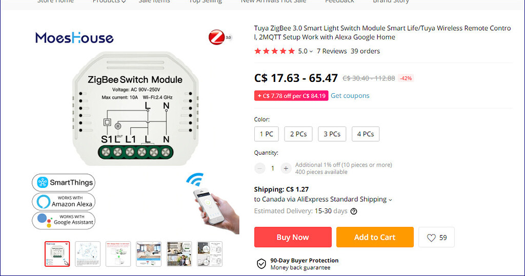 New Tuya Zigbee Product - 💬 Lounge - Hubitat