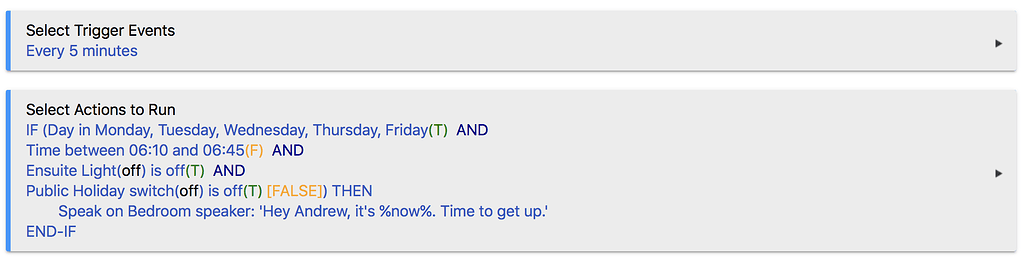 RM4 - List of example rules - Rules Examples - Hubitat