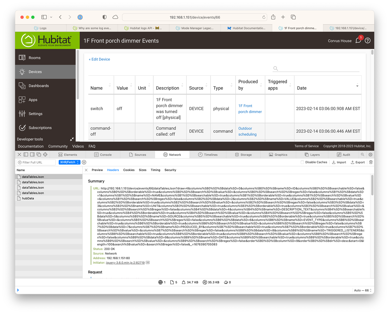 Hubitat Logs Api 🚧 Developers Hubitat 7692