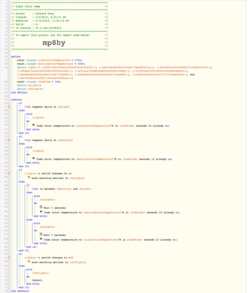 Get list of matching devices - 📐 Rule Machine® - Hubitat